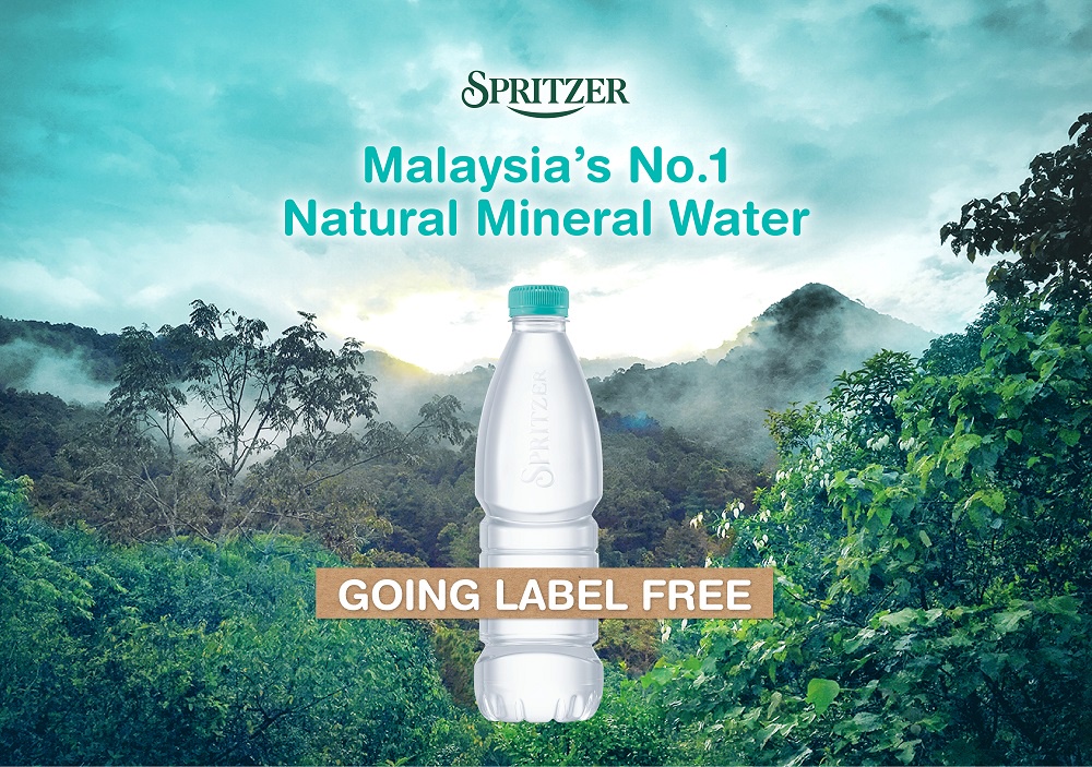Spritzer Natural Mineral Water Label Free (1250ML X 12) | Shopee Malaysia