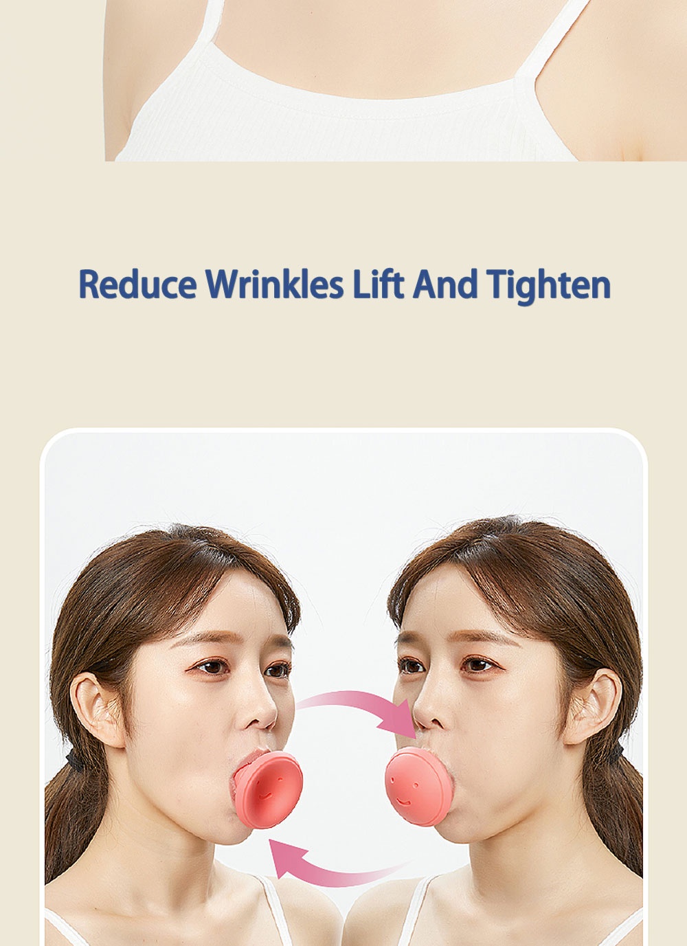 Face Exerciser, Face Trainer Facial Yoga for Skin Tighten Firm Jawline ...