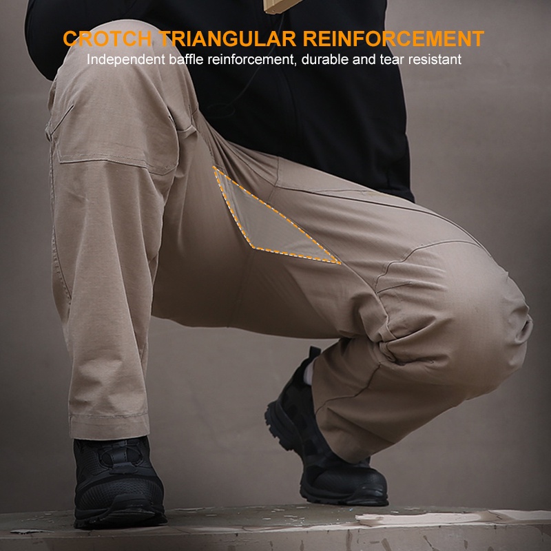 S.archon Men Quick-dry Tactical Riding Pants Waterproof Outdoor Hiking ...