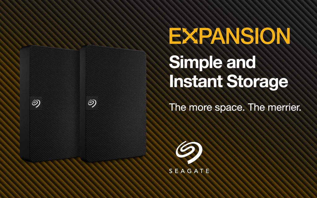 Seagate Expansion USB 3.0 Portable External Hard Disk HDD Hard Drive (5TB/4TB/2TB/1TB) | Shopee ...