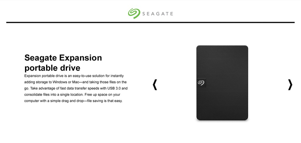 Seagate Expansion Portable External Hard Disk HDD Hard Drive USB 3.0 (5TB/4TB/2TB/1TB) | Shopee ...