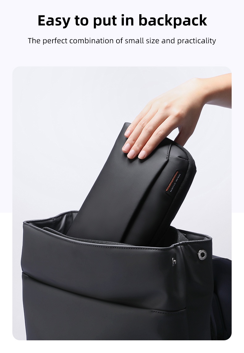 Tech Organizer Pouch Small Tech Case for Travel Gadgets Bags Portable ...