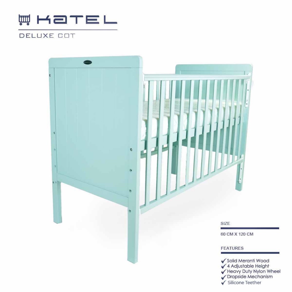Katel Deluxe & Supreme Baby Cot for 0-3 Years Old & 0-7 Years Old ...