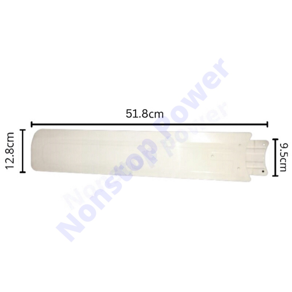 Panasonic / KDK Ceiling Fan Blade F-M12A0 / K12VO (1 Set 3 Blade) Kipas ...