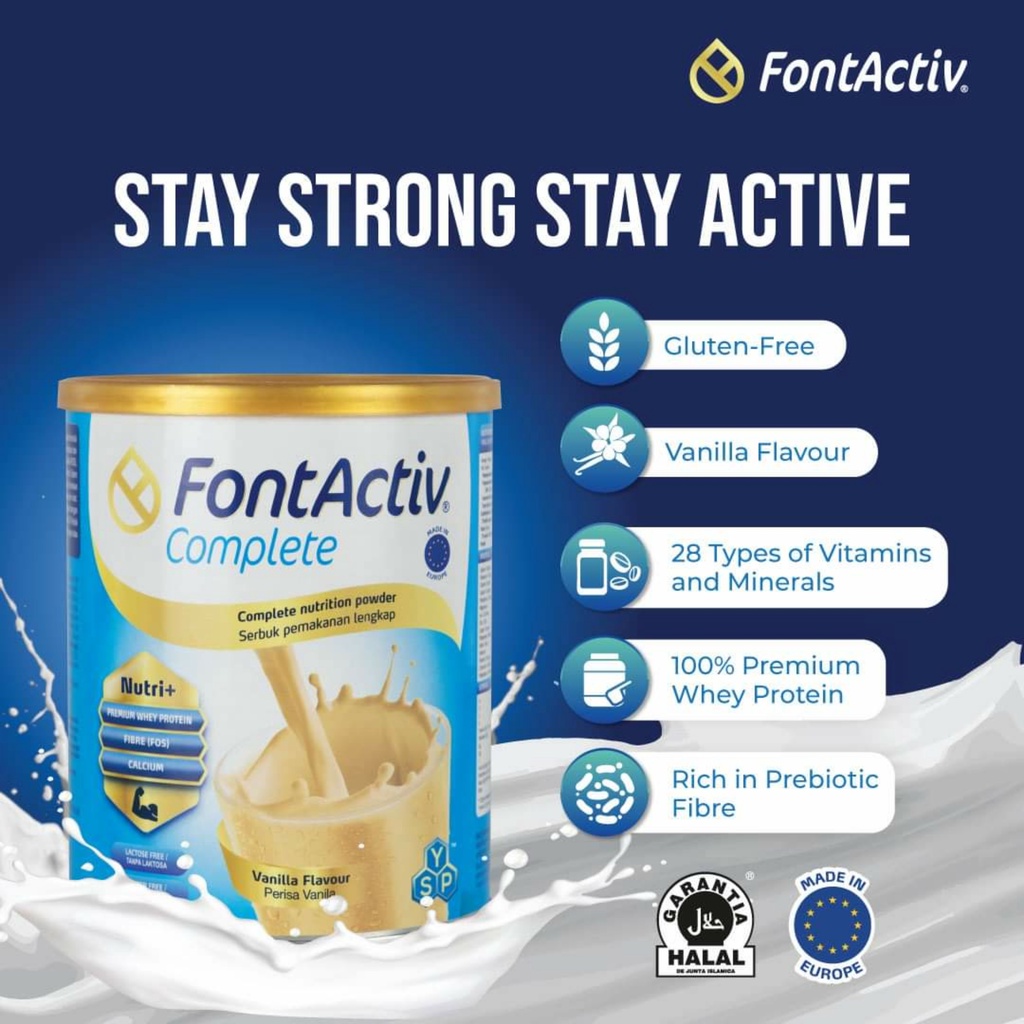 FontActive Complete Powder 800g | Shopee Malaysia
