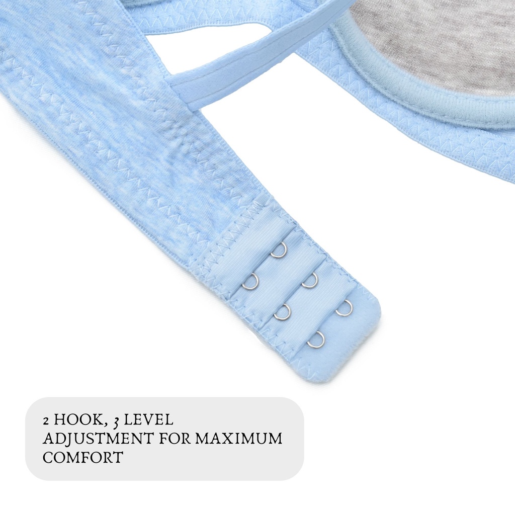 B&C Signature Natural Cotton Wired Bra - Cup B | Shopee Malaysia