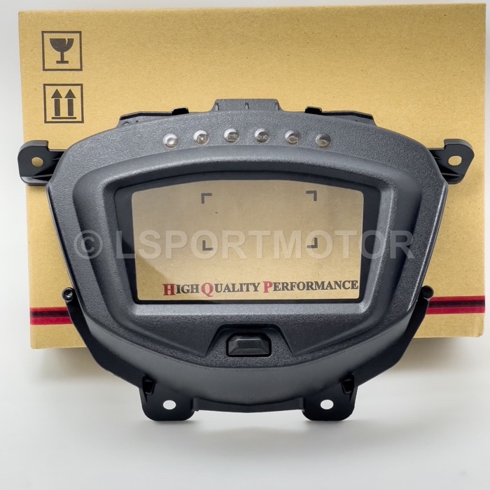 YAMAHA Y15ZR V2 METER LENS (BLACK) METER COVER CASE YSUKU Y15 V2 ...