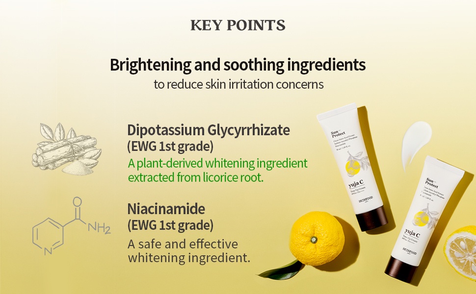 [SKINFOOD Official] Yuja C Tone Up Hybrid Sunscreen 50ml SPF50+ PA ...