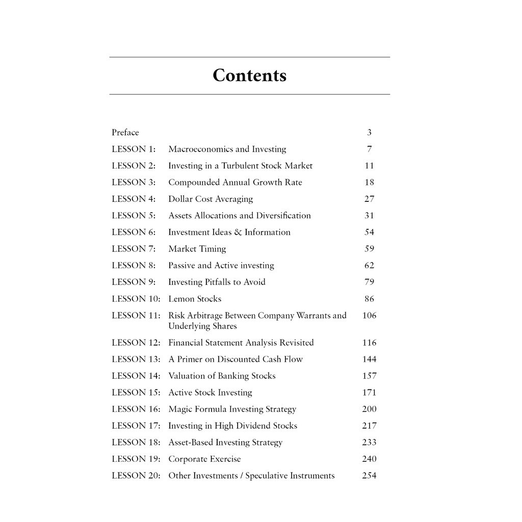 The Profitable Investor - 20 Most Important Lessons For Investment ...