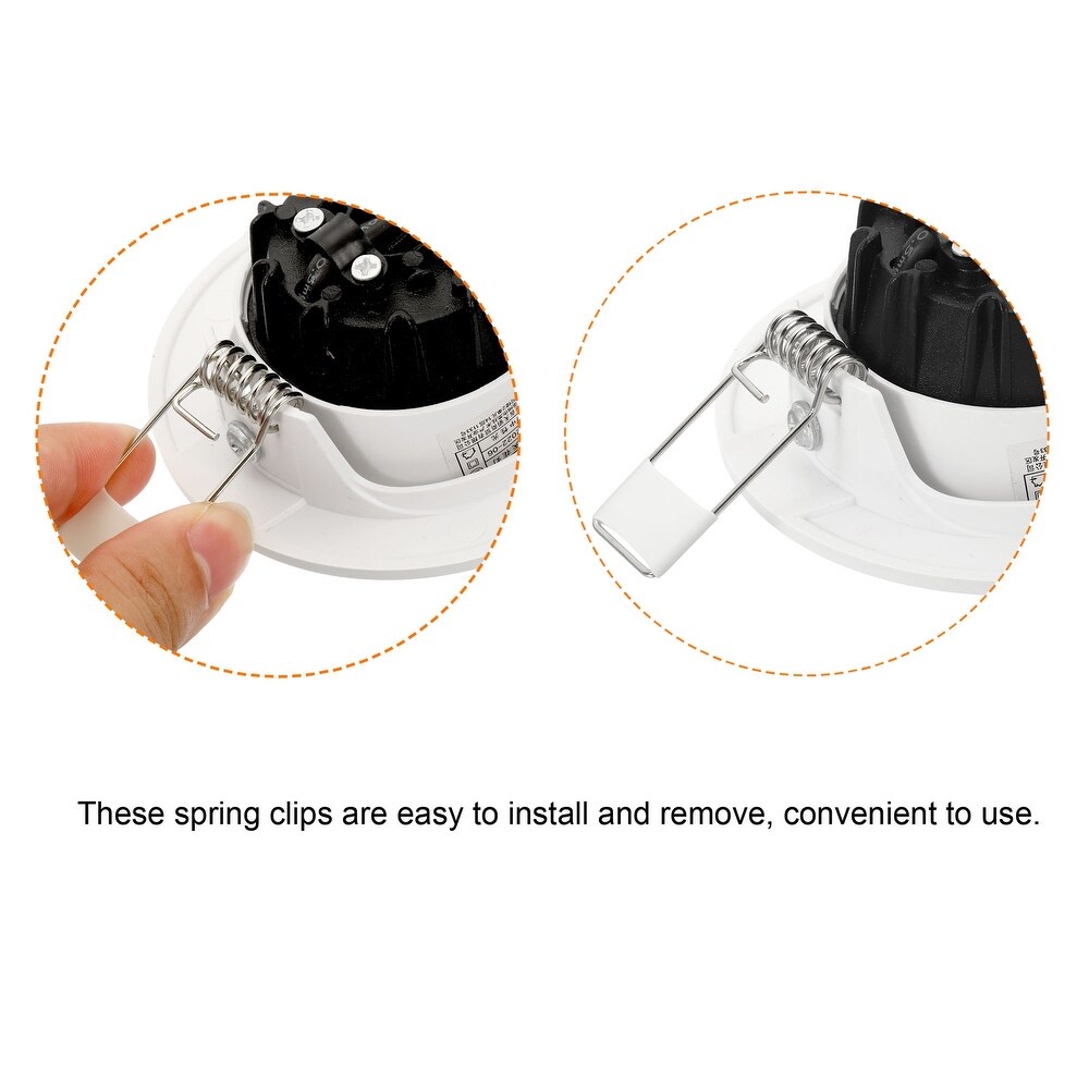 CLEARANCE LED Downlight Spring Clip Mount Torsion Spring Clip | Shopee ...