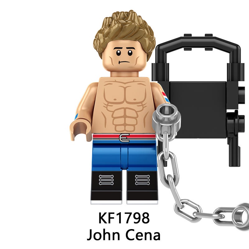 WWE Character KF6171 John Cena minitoys Building Blocks | Shopee Malaysia
