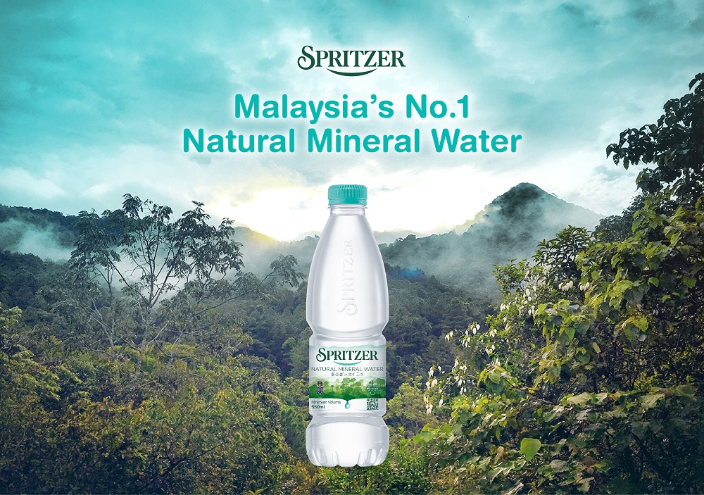 Spritzer Natural Mineral Water (550ML X 24) | Shopee Malaysia