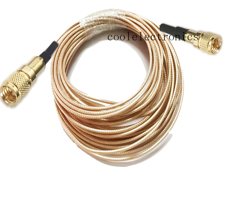 M5 male to M5 Microdot Compatible Connector male 10-32 UNF Vibration ...