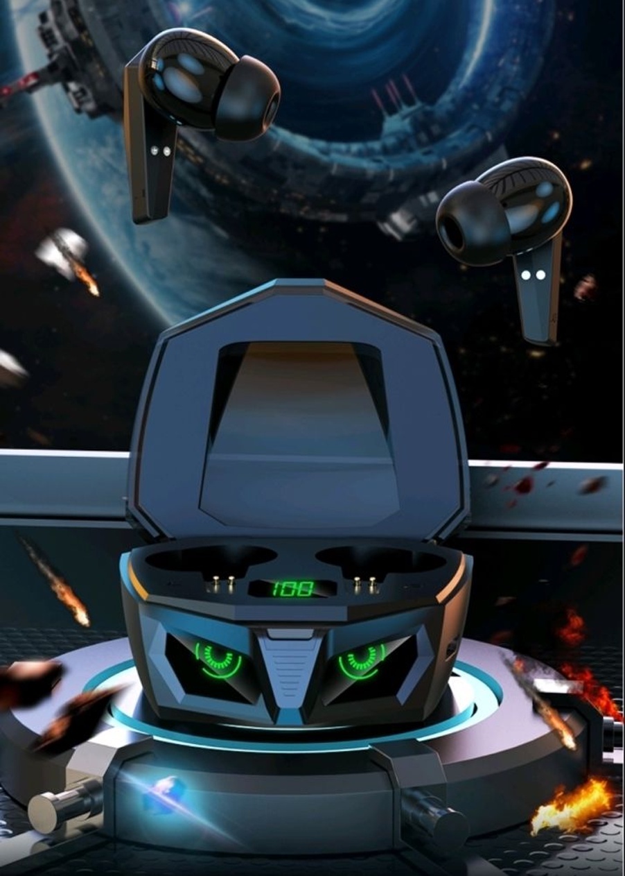 P50 TWS Bluetooth Wireless Gaming Headset With Low Latency HD Stereo ...