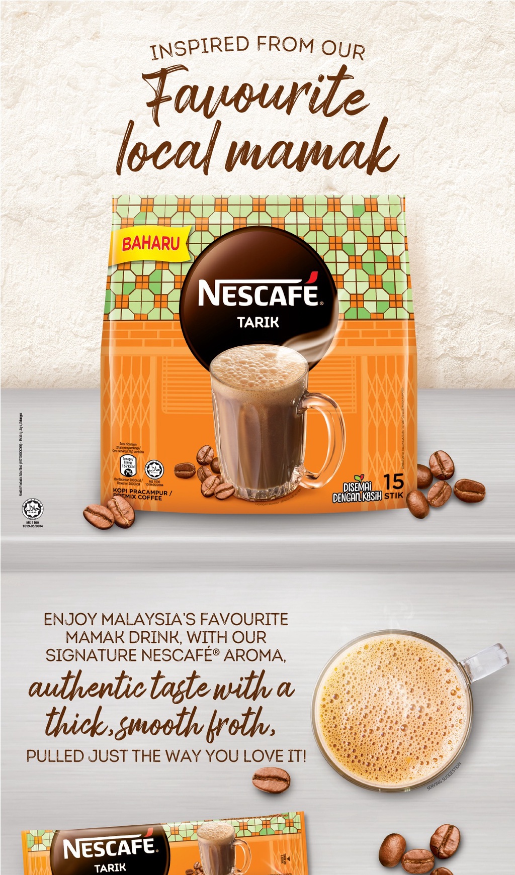 NESCAFE Tarik 240ml (Halal) | Shopee Malaysia