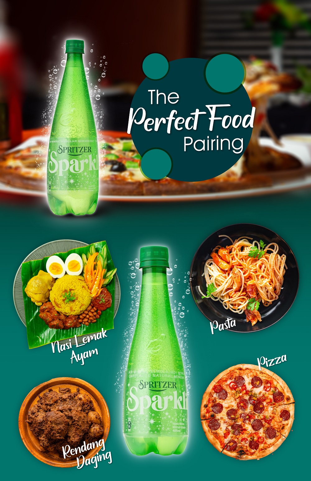 Spritzer Sparkling Natural Mineral Water - 3 Cartons Bundle (1000ML X 12) | Shopee Malaysia