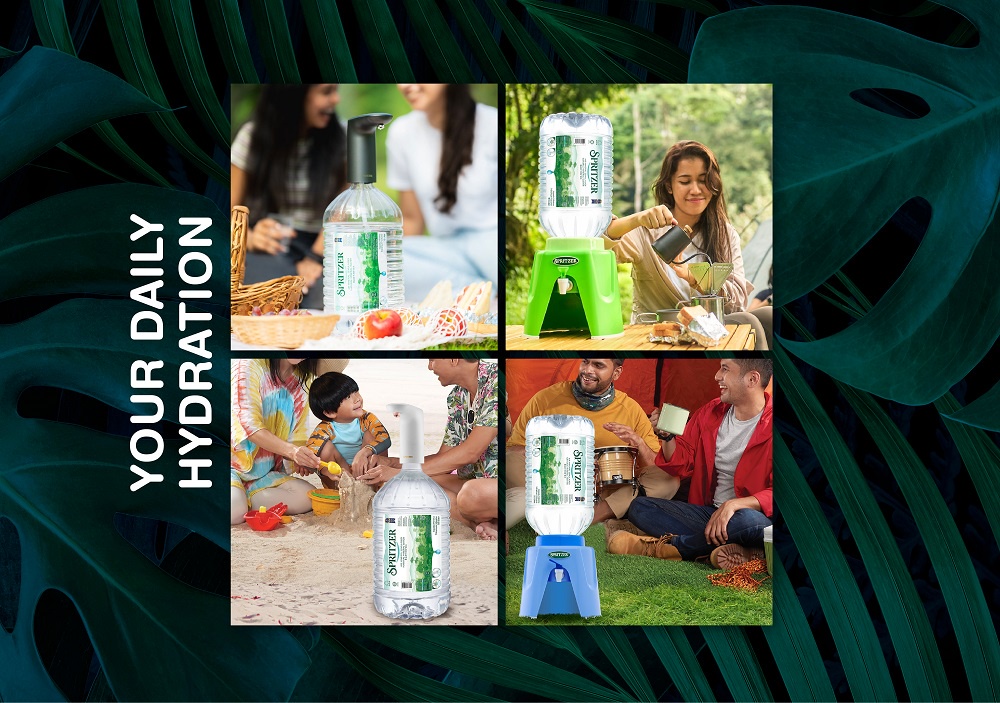 Spritzer Natural Mineral Water - 8 Cartons Bundle (9.5L X 2) | Shopee Malaysia