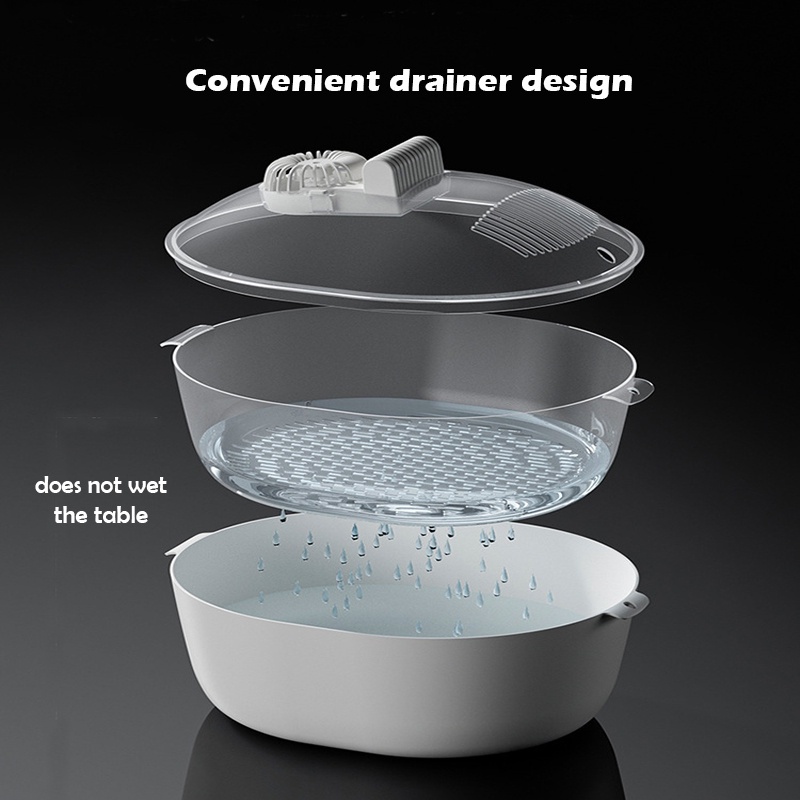 SANCY 4 in 1 Defrosting Tray Multifunction Large Capacity Fast Food ...