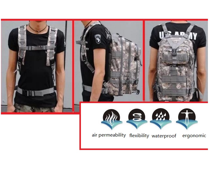 READY STOCK 💰 Teemo 3P Attack Tactical Military Backpacks Men & Women ...
