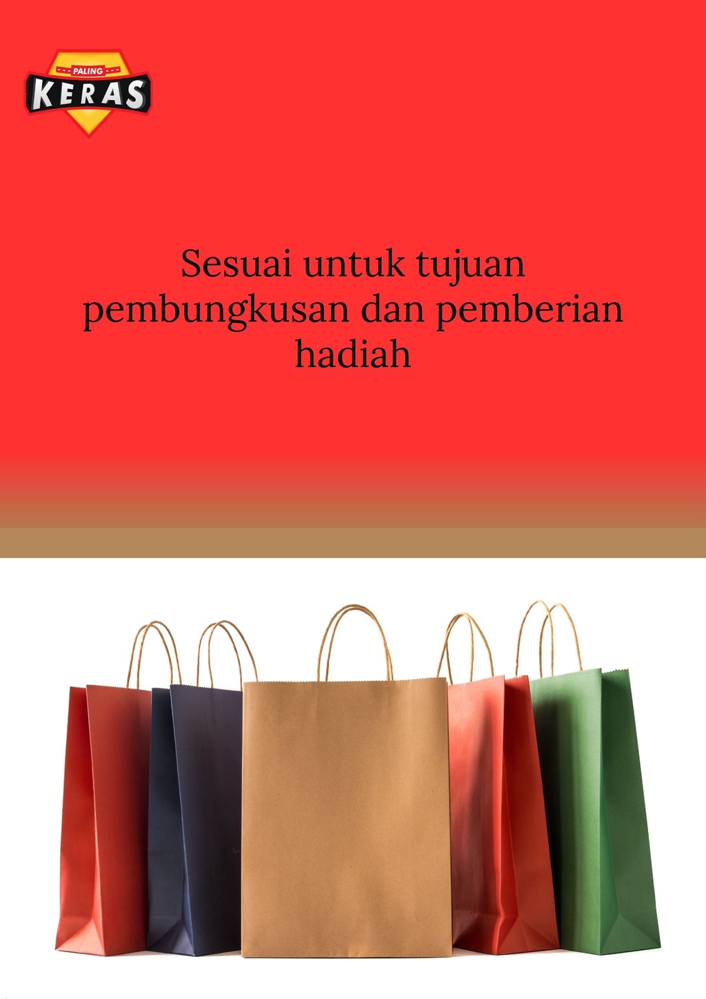 PalingKeras 10pcs Kraft Beg Small & Medium Tali Beg Kertas/ Beg Goodies ...