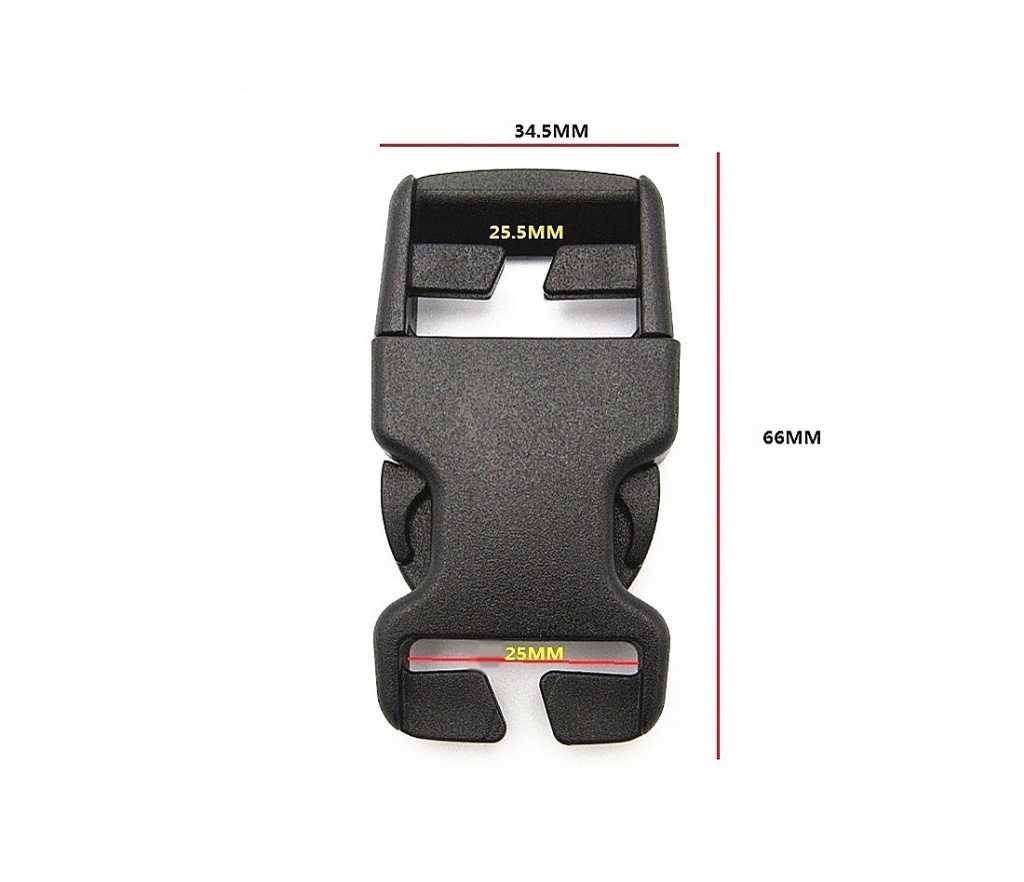20mm 25mm 38mm 50mm Open Ended Buckle Repair Kit Quick Release No ...