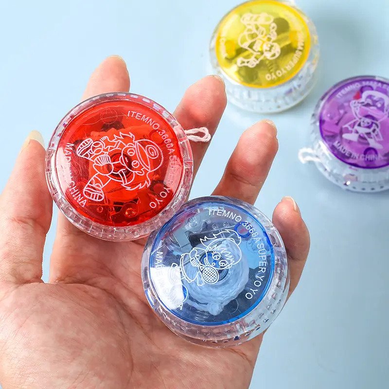 1pcs LED Light YoYo Toy | Luminous yoyo Kids String Control Creative ...