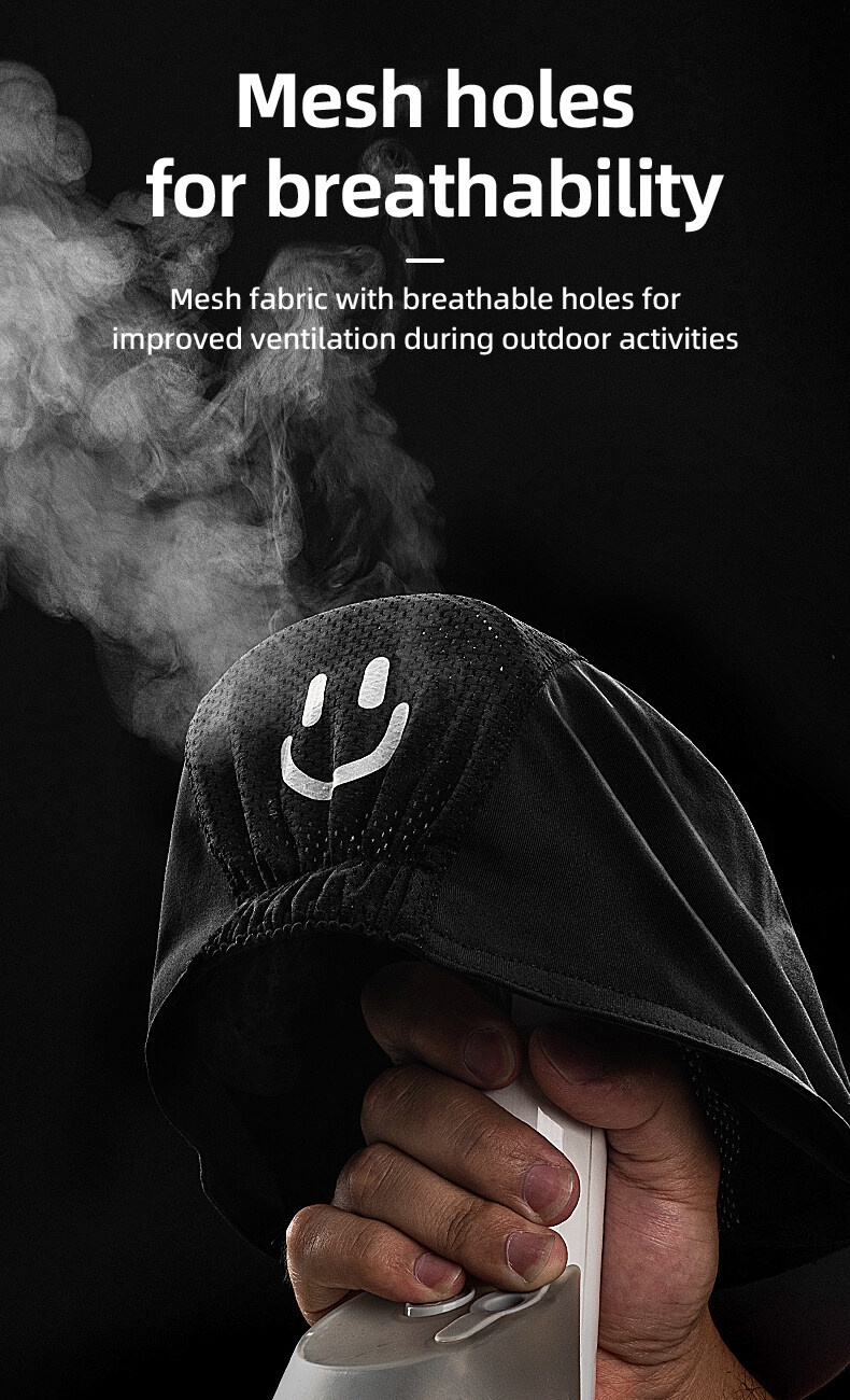 【MY Delivery】ROCKBROS Cycling Hat Anti-UV Cool Ice Silk Quick Drying Cap Breathable Running Cap ...