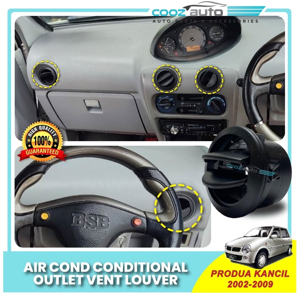 Car Perodua Kancil New Model 2002 - 2009 Aircond Air Cond Conditional ...