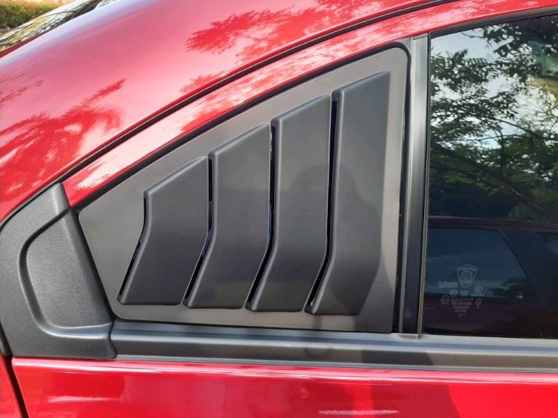 Proton Saga VVT MC1 MC2 2016 - 2025 Mustang Black Chrome Rear Window ...