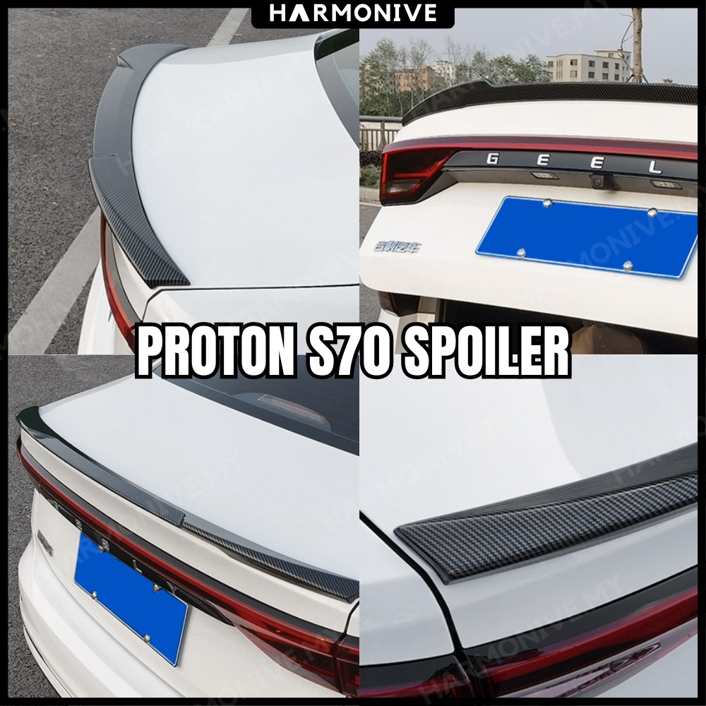 PROTON S70 Bodykit Sporty Front Lip Bumper Rear Spoiler Accessories | Shopee Malaysia