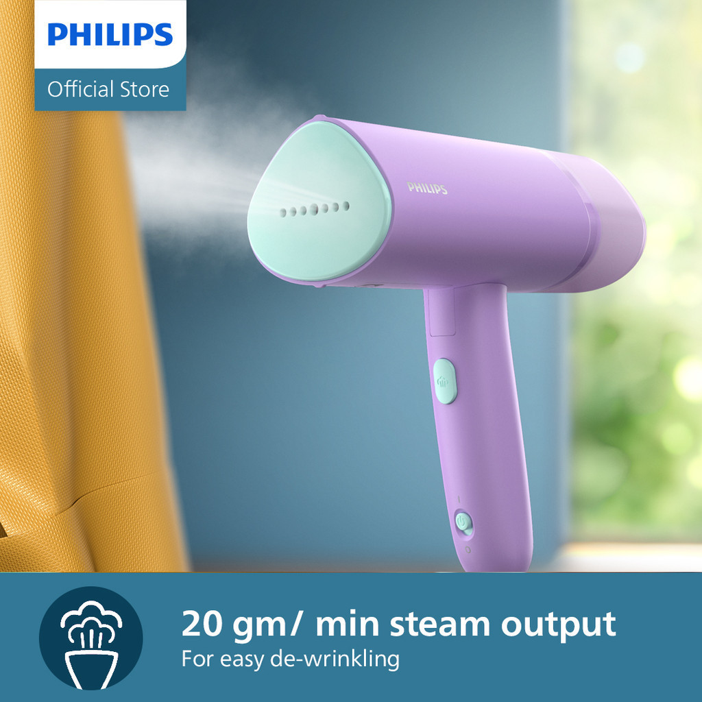 PHILIPS Handheld Compact and Foldable Steamer 3000 Series STH3010/30 ...