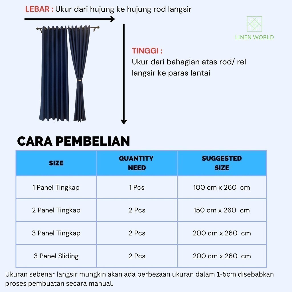 6.6 LTD Deals| Curtain Cotton Linen semi blackout 80% colour Navy Blue ...