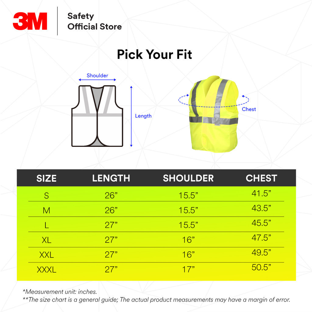 SafeFitt Safety Vest featuring 3M™ Scotchlite Reflective Stripe 8910 ...