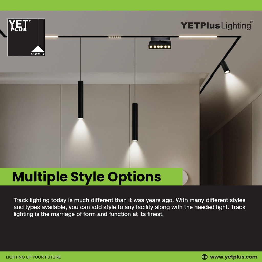 YETPlus LEDEON LE90 10W COB LED Black Aluminium Track Light Updownlight ...