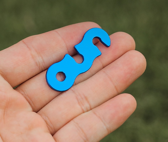 Tent Rope Outdoor Camping Adjustable Stopper Wind Cord Fastener S Shape ...