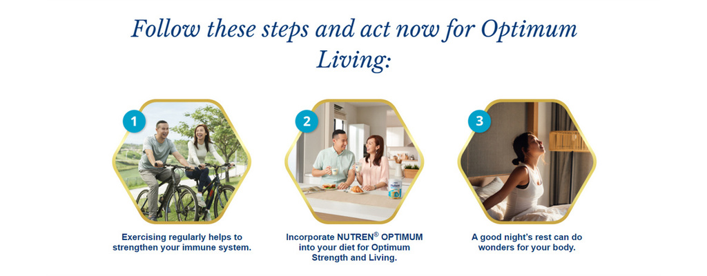 NESTLE Nutren Optimum Vanilla Complete Nutrition, Whey Protein I Muscle ...