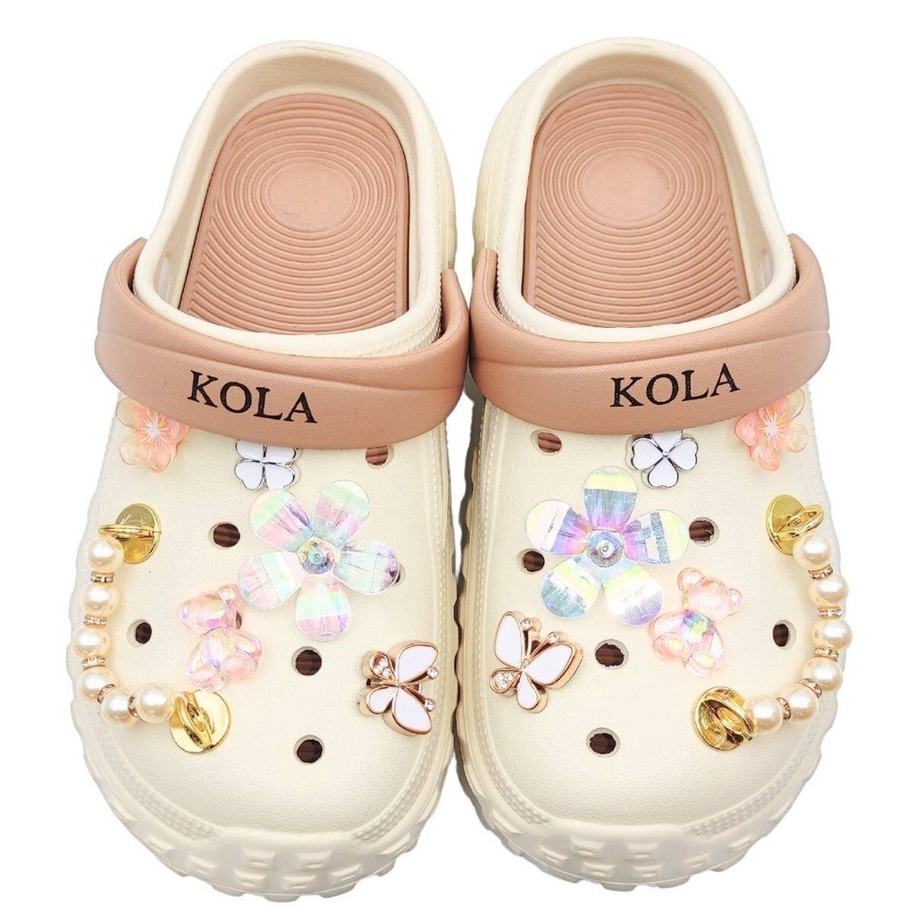 [MONOBO MALAYSIA] KOLA 5128 Ladies Sandals Wedges Heels 3-4 cm Kasut ...
