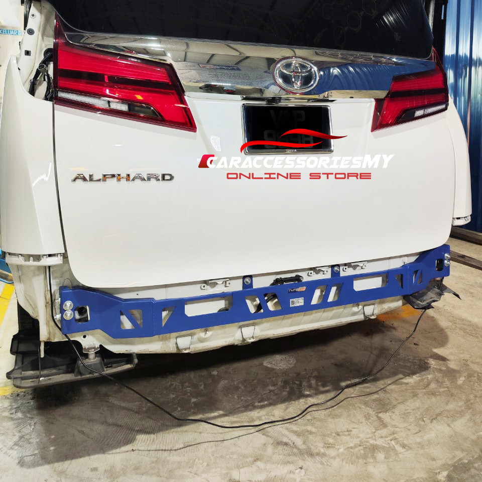 Typeone toyota alphard vellfire rear bumper anti crash bar agh30 2015 ...