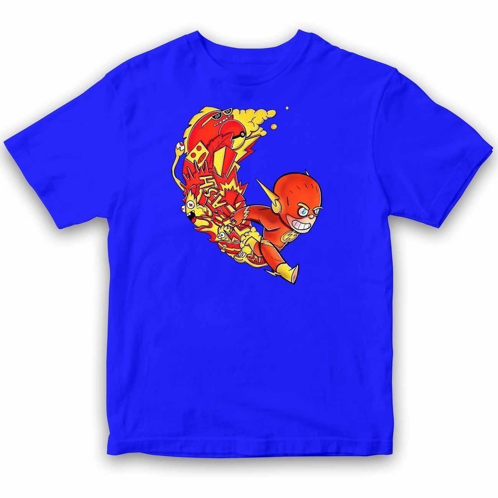 Baju Flash Unisex Kid Boy Girl Tshirt Fashion Budak Kemeja Full Cotton ...