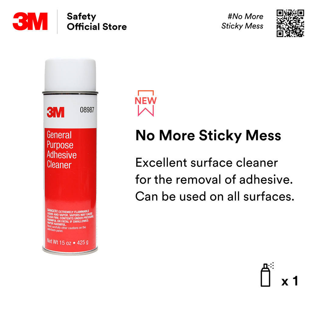 3M™ General Purpose Adhesive Cleaner (425g) 08987/ AAD_ TA_ CP_ | Shopee Malaysia