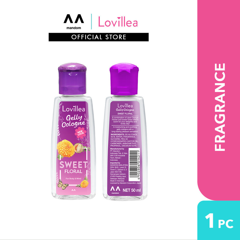 LOVILLEA Gelly Cologne Sweet Floral | Shopee Malaysia