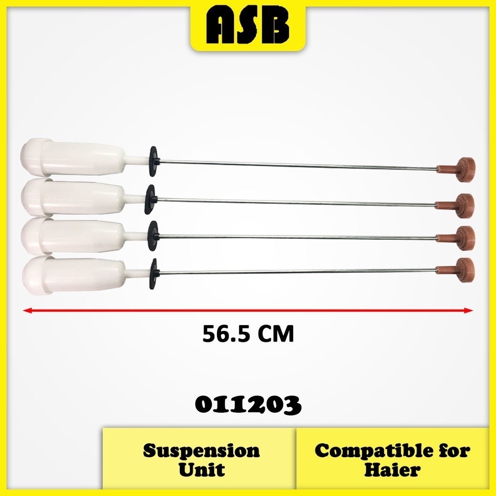 (4pcs) ( Compatible : Haier ) Washing Machine Absorber / Suspension ...