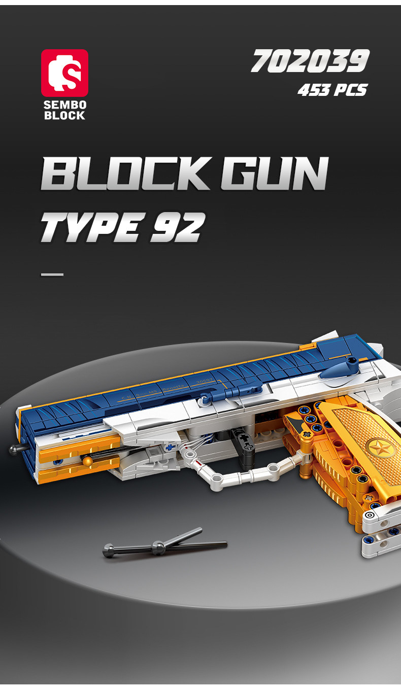 Sembo Block 702039 / 702920 Block Gun Series Gift Display Stand ...