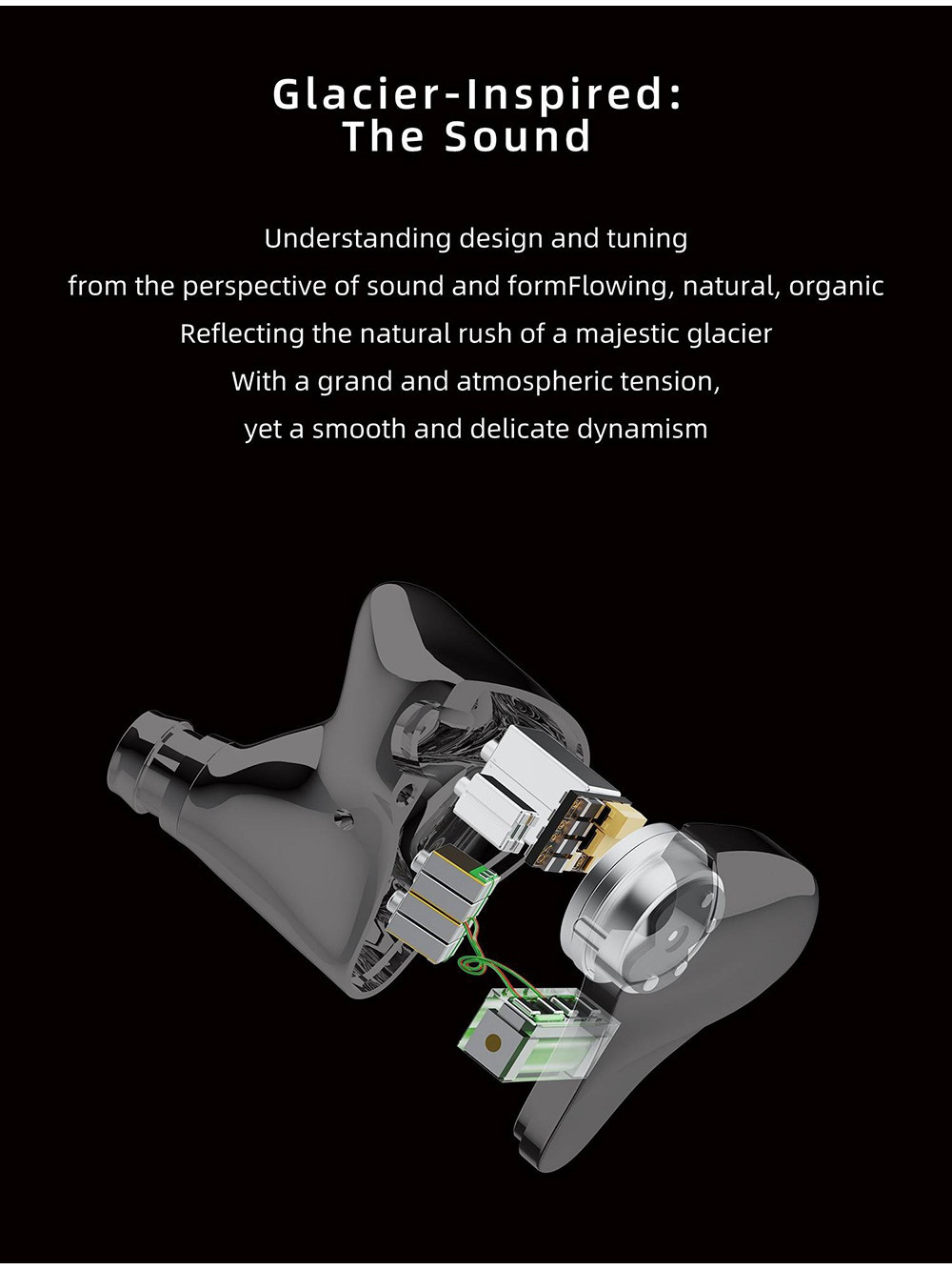 Dunu Glacier, In-Ear Monitors: Nine-Driver 1DD+4BA+4EST Flagship ...