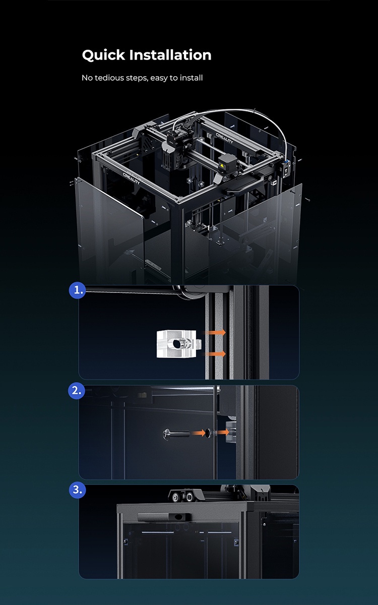 Creality Acrylic Enclosure for Ender-5 S1 3D Printer | Ender 5 S1 ...