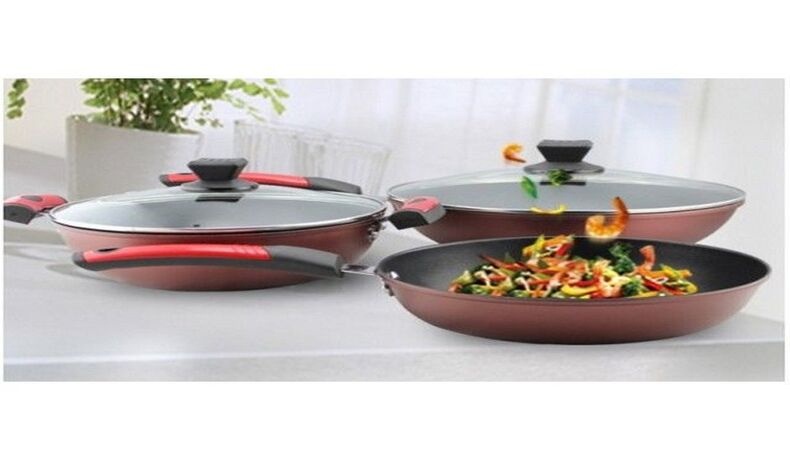 SKOI Set of 5 Non Stick Cookware (CW-7101) | Shopee Malaysia