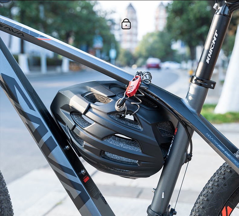 【MY Delivery】ROCKBROS Ultralight Flexible Anti-Theft Bike Password Lock ...