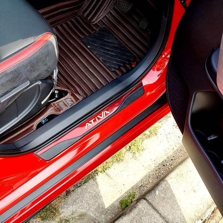 PERODUA ATIVA Colorful Door Side Sill Step Plate | Shopee Malaysia