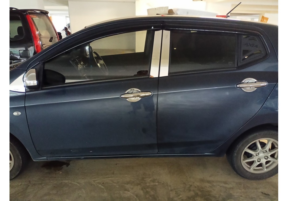 Car Perodua Axia Car Chrome Door Window Pillar Trim Cover Gold Rose ...