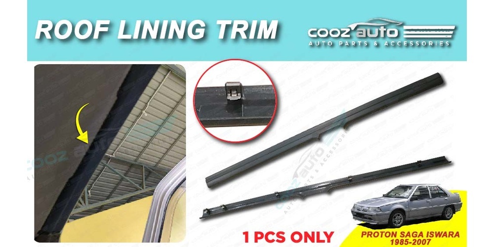 Proton Saga Iswara LMST Roof Lining Fabric / Headliner Roof Inner Trim ...
